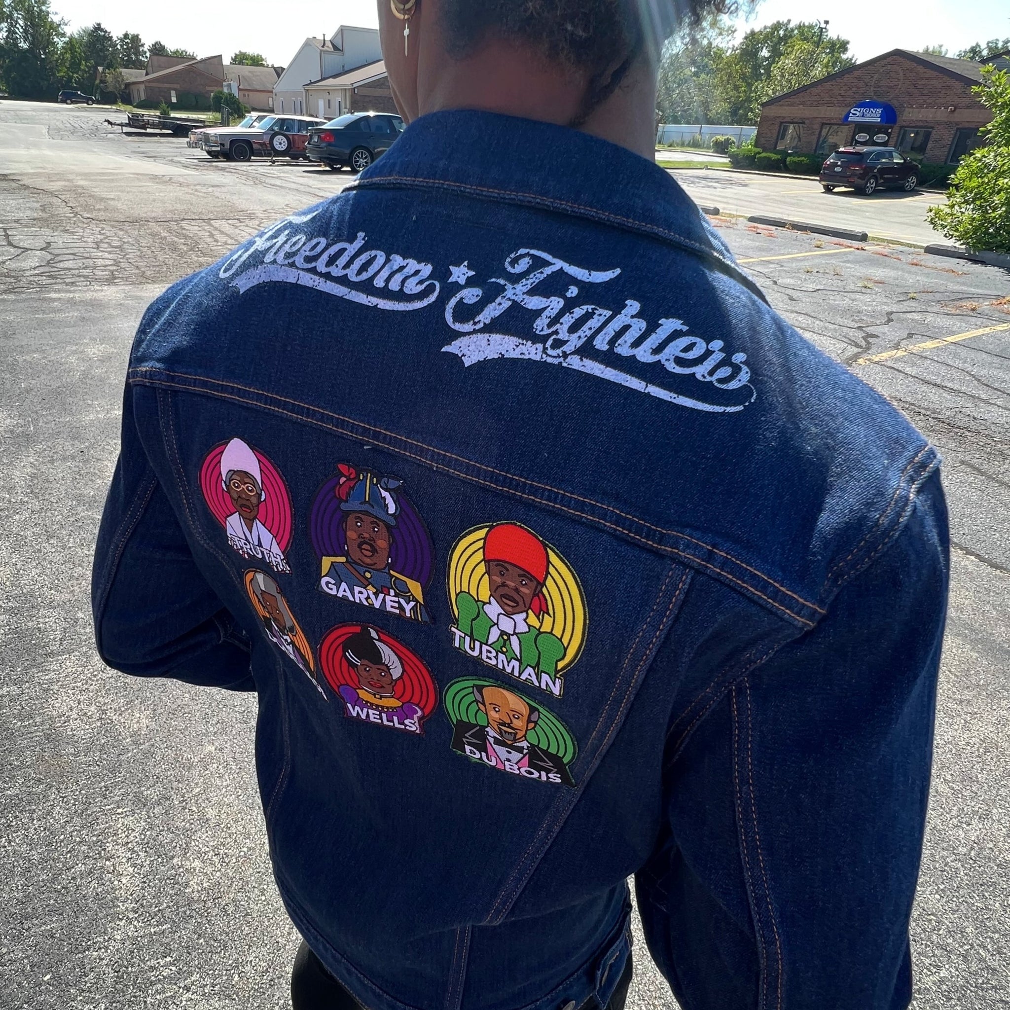 Freedom Fighters Denim Jacket – ROCKaBLOCK