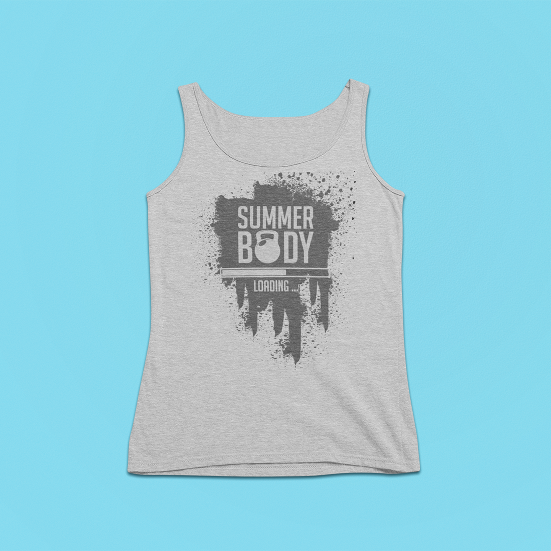 'Summer Body Loading...' Sweat Activated Tank Top (Men's) – ROCKaBLOCK